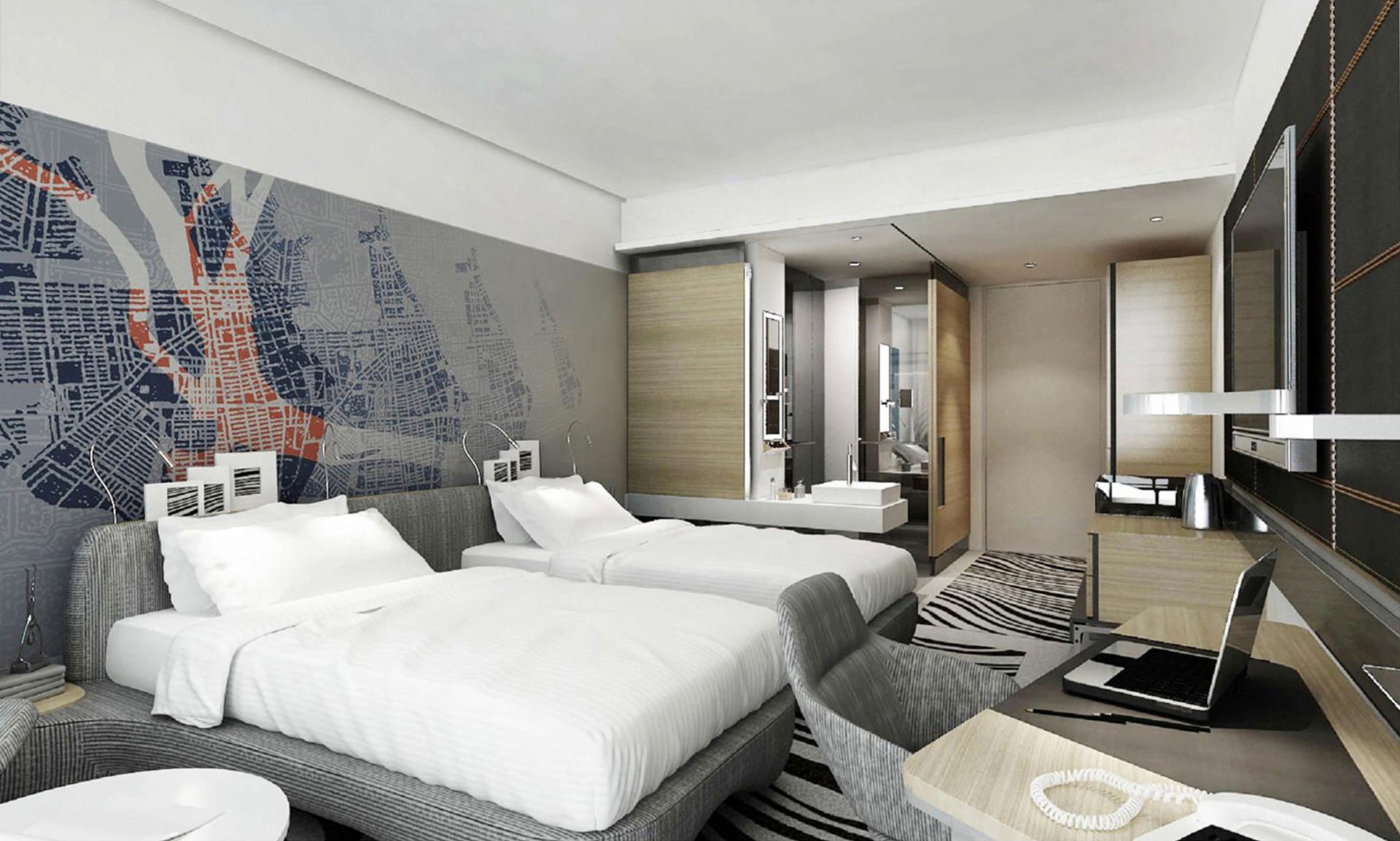 Executive Room Twin - Novotel Phnom Penh BKK 1