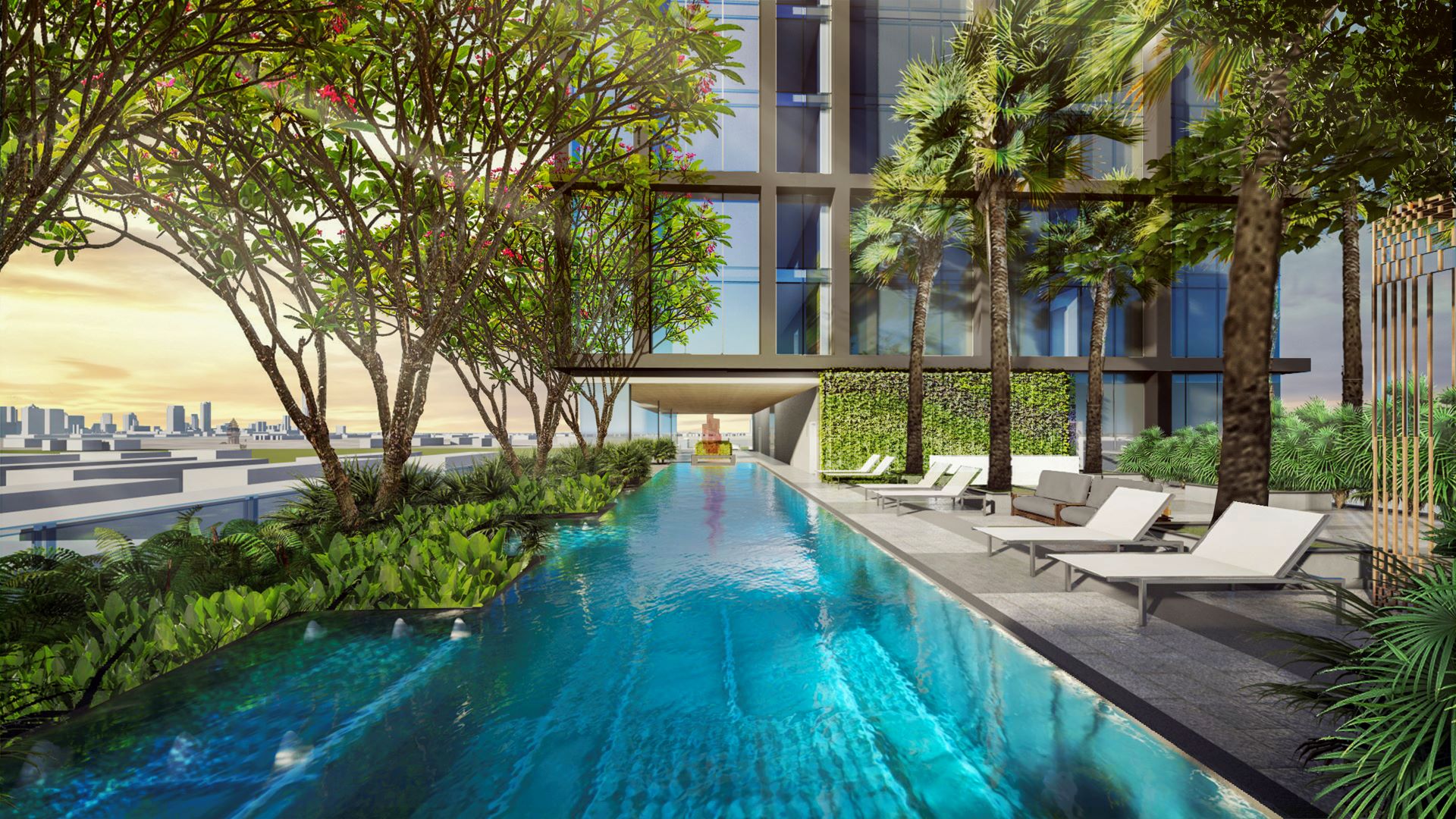 Rosemary Pool Bar - Novotel Phnom Penh BKK1