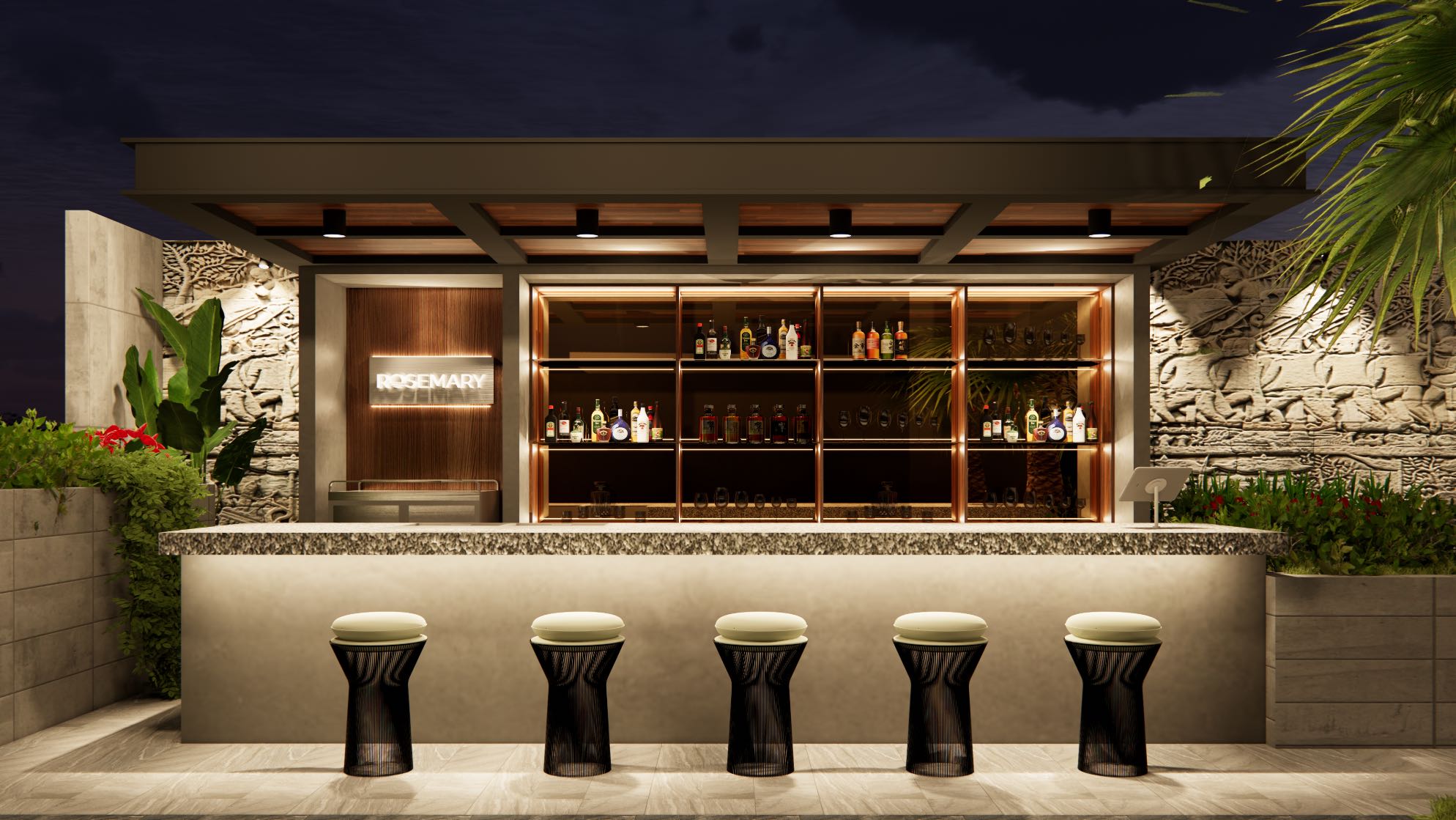 Rosemary Pool Bar - Novotel Phnom Penh BKK1